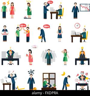 woman with depression mental health Stock Vector Image & Art - Alamy