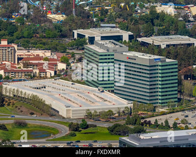 Intel headquarters, Aerial, The headquarters of Intel, Vishay Americas ...
