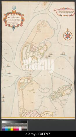 Map of Texel Stock Photo - Alamy