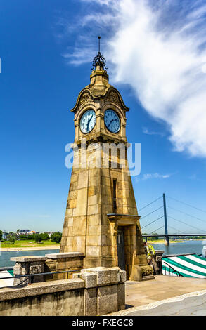 the city of Dusseldorf at the river rhine Stock Photo - Alamy