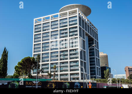 Matcal Tower in Camp Yitzhak Rabin - HaKirya in Tel Aviv city, Israel ...