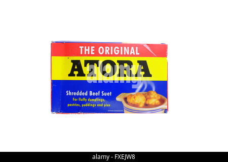 Box of Atora shredded suet Stock Photo: 27605174 - Alamy