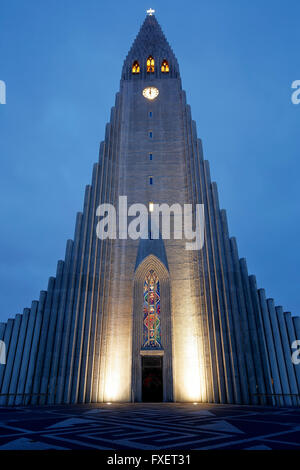 Hallgrims Church (Hallgrimskirkja by State Architect Guðjón Samúelsson ...