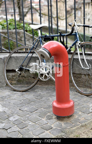 Swiss fire hydrant Stock Photo - Alamy