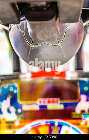 fun fair punch ball machine Stock Photo - Alamy