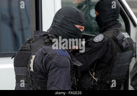 GIPN french policemen Stock Photo - Alamy