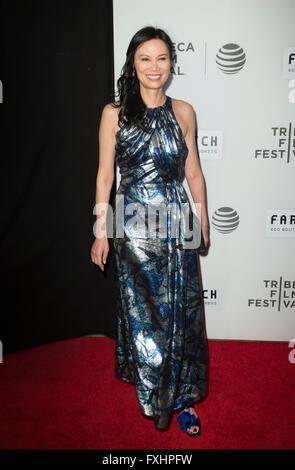 Wendi Deng Murdoch attends the premiere of the Disney+ original series ...