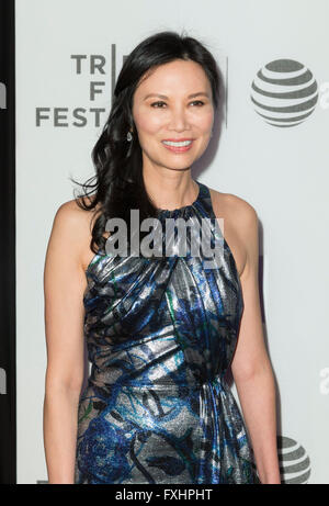 Wendi Deng Murdoch attends the premiere of the Disney+ original series ...