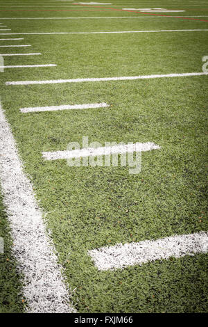 Football field markings Stock Photo - Alamy