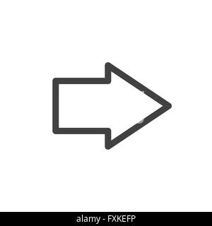 Arrow icon Stock Vector Image & Art - Alamy