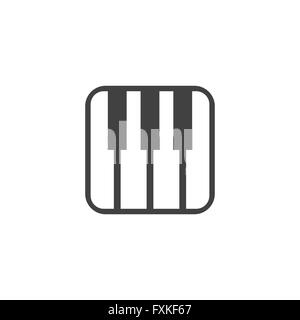 music keyboard icon Stock Vector Image & Art - Alamy
