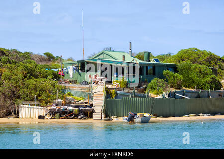 Old Fishing Shack, Coorong National Park, Fleurieu Peninsula, South ...