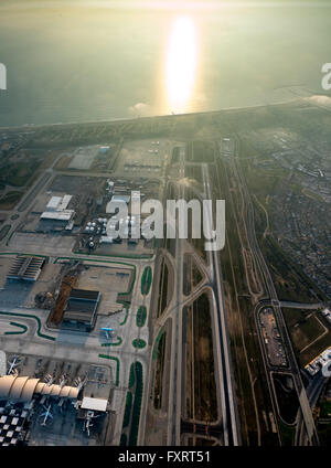 aerial view of LAX, Los Angeles International airport Stock Photo - Alamy