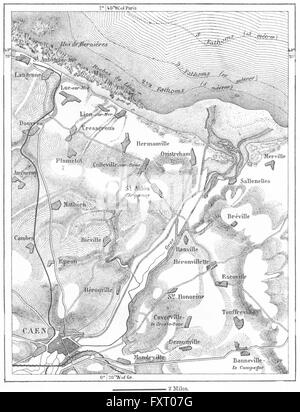 MAP OF ORNE FRANCE Stock Photo - Alamy