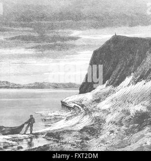 RUSSIA: Archangel, antique print c1885 Stock Photo - Alamy