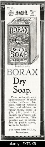 Original old vintage magazine advert from the late Victorian era dated ...