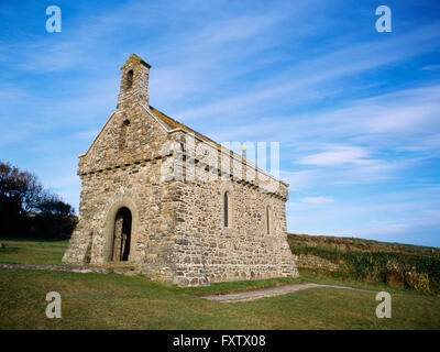 st nons chapel and well Stock Photo - Alamy