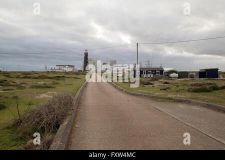 Dungeness nuclear power station owned by EDF Energy, situation at ...