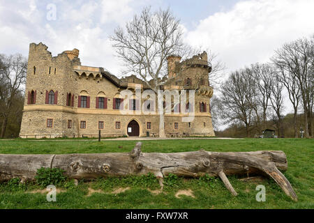 John's Castle, Januv hrad, ruin, Lednice-Valtice Area, Lednice Stock ...
