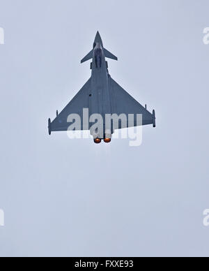 An RAF Eurofighter Typhoon Display during National Armed Forces Day ...