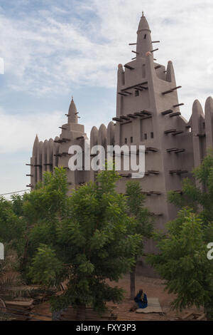 Grand mosque. Mopti, Mali Stock Photo - Alamy