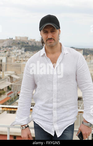 French actor Jalil Naciri poses for the photographers at the French ...