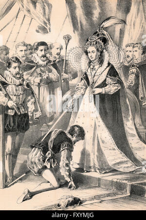 Drake was knighted in 1581 by Queen Elizabeth I. Sir Francis Drake ...
