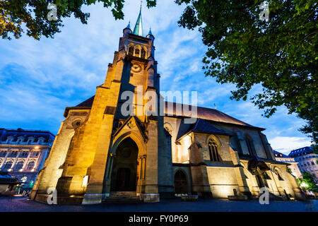 Saint Francois church in Lausanne - Switzerland Stock Photo - Alamy