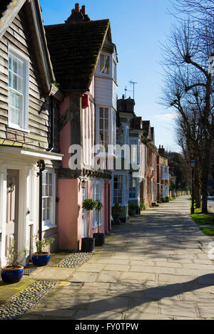 Spring afternoon in the historic town of Laufenburg, Switzerland ...