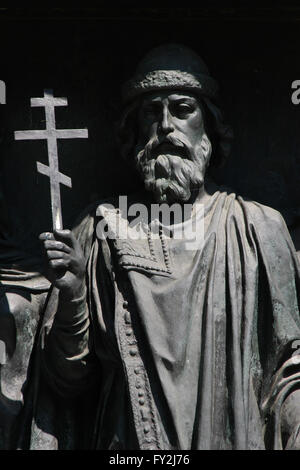 Grand Prince Vladimir the Great. Detail of the Monument to the ...
