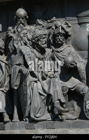 Lithuanian princes Gediminas, Algirdas and Vytautas the Great and Grand ...