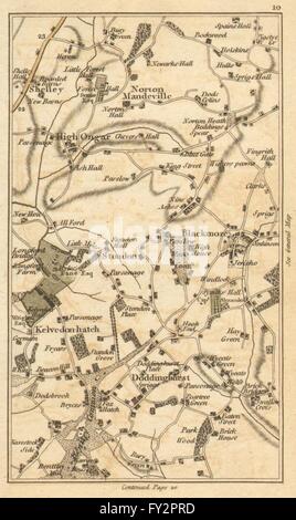 ESSEX. Blackmore, Kelvedon Hatch, Doddinghurst, High Ongar, Fox Hatch ...