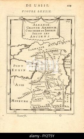 Map of Armenia, Colchis, Iberia and Albania. From The Atlas of Ancient ...