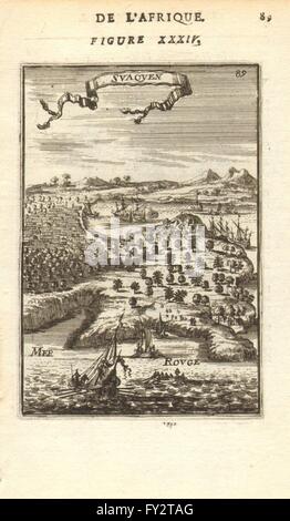 The port of Suakin or Sawakin, Red Sea, Sudan Stock Photo - Alamy