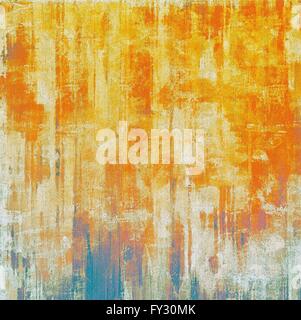 Rough grunge texture. With different color patterns: yellow (beige ...