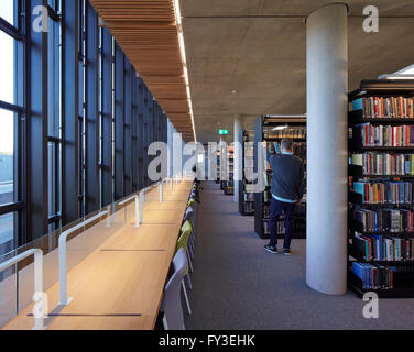 Albert Sloman Library interior view on top floor. Albert Sloman Library ...