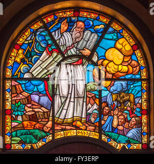 Church window, kiddist, stained glass window, leaded glass window ...