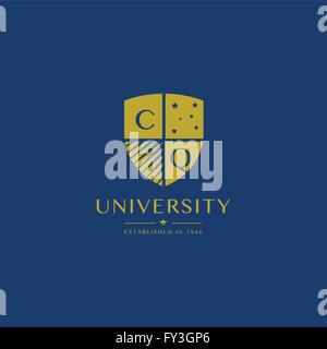 SHIELD LOGO VECTOR Stock Vector Image & Art - Alamy