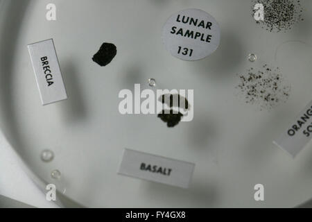 NASA moon rock samples Stock Photo - Alamy
