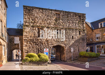 Bondgate Tower Alnwick Northumberland, England Stock Photo - Alamy