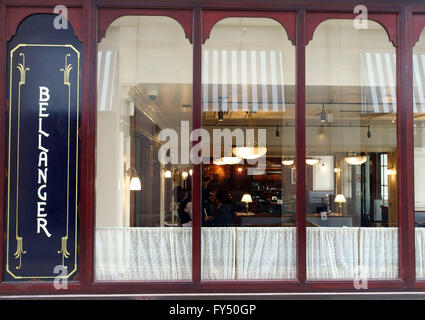 Bellanger restaurant, Islington Green, London Stock Photo - Alamy