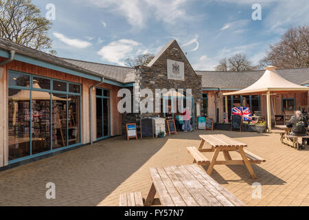 Rhug Estate organic cafe and farm shop in Corwen North Wales the estate ...