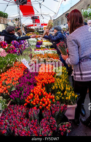 Columbia Road weekly Flower Market Hackney East End London England 2010 ...