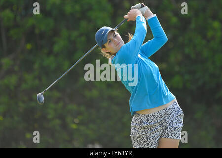 Sarasota, Florida, USA. 22nd Apr, 2016. Krista Puisite during the first ...