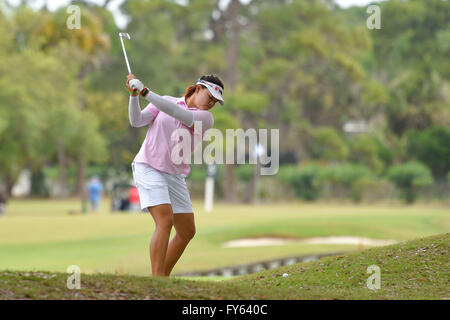 Sarasota, Florida, USA. 22nd Apr, 2016. Krista Puisite during the first ...