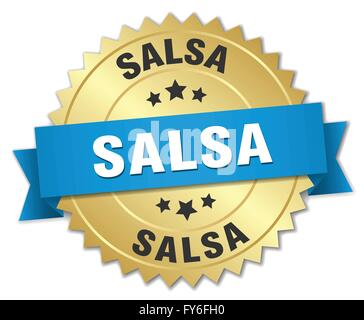 salsa blue label. salsa isolated seal. salsa Stock Vector Image & Art ...