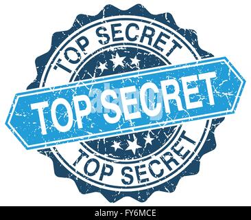 top secret round vintage grunge stamp Stock Vector Image & Art - Alamy