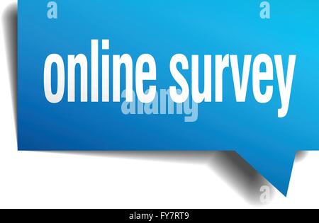 online survey sign. online survey square speech bubble. online survey ...