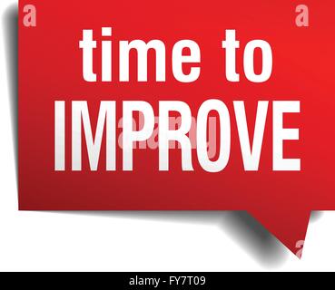 improve sign. improve square speech bubble. improve Stock Vector Image ...