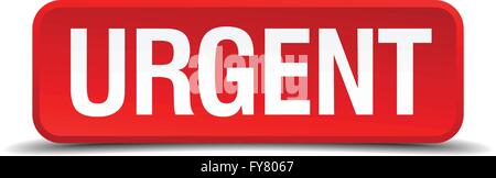 urgent button. urgent square white push button Stock Vector Image & Art ...